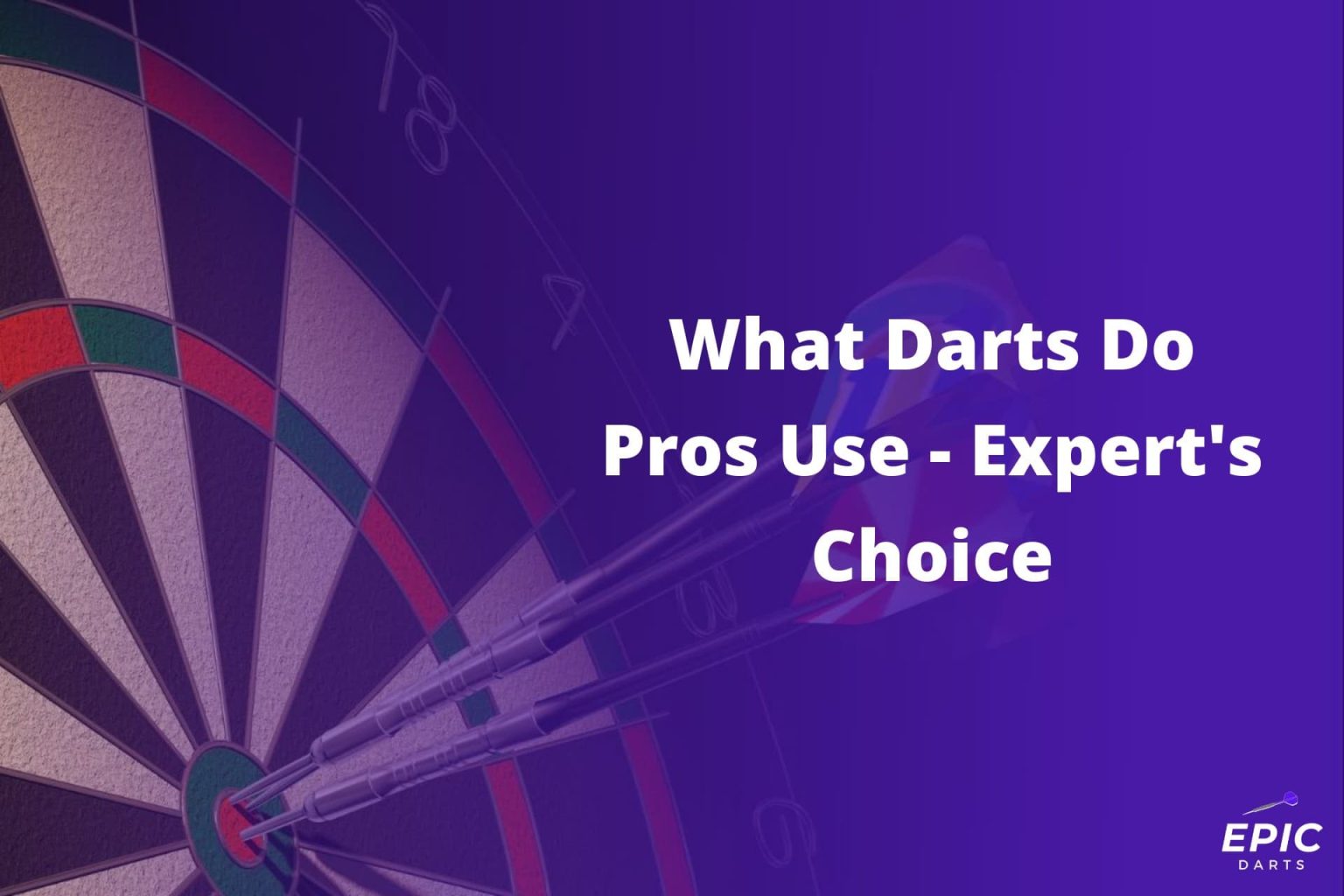 What Darts Do Pros Use - Expert's Choice - Epic Darts